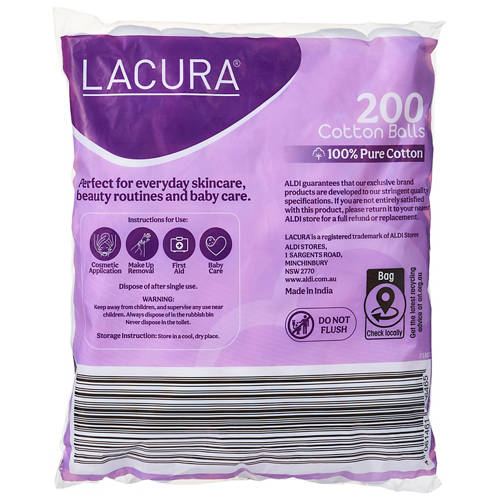 Cotton Balls 200 Pack